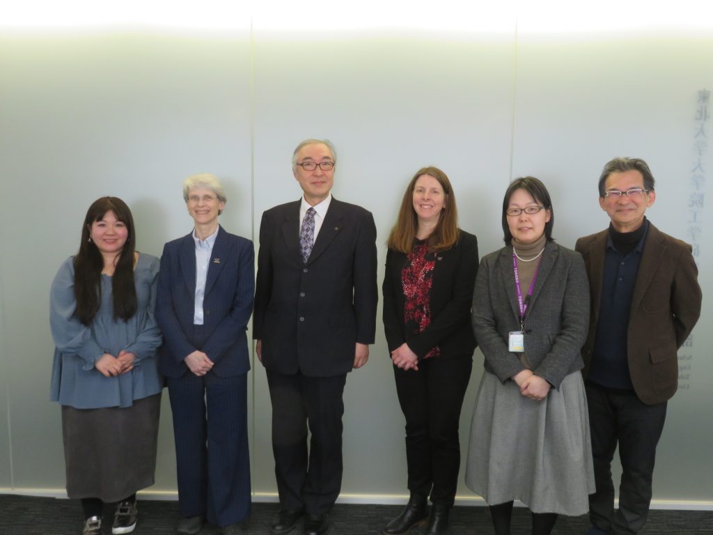 ワシントン大学のGayle Christensen副学長とNancy Allbritton工学部長が来訪しました – 東北大学国際連携部国際企画課